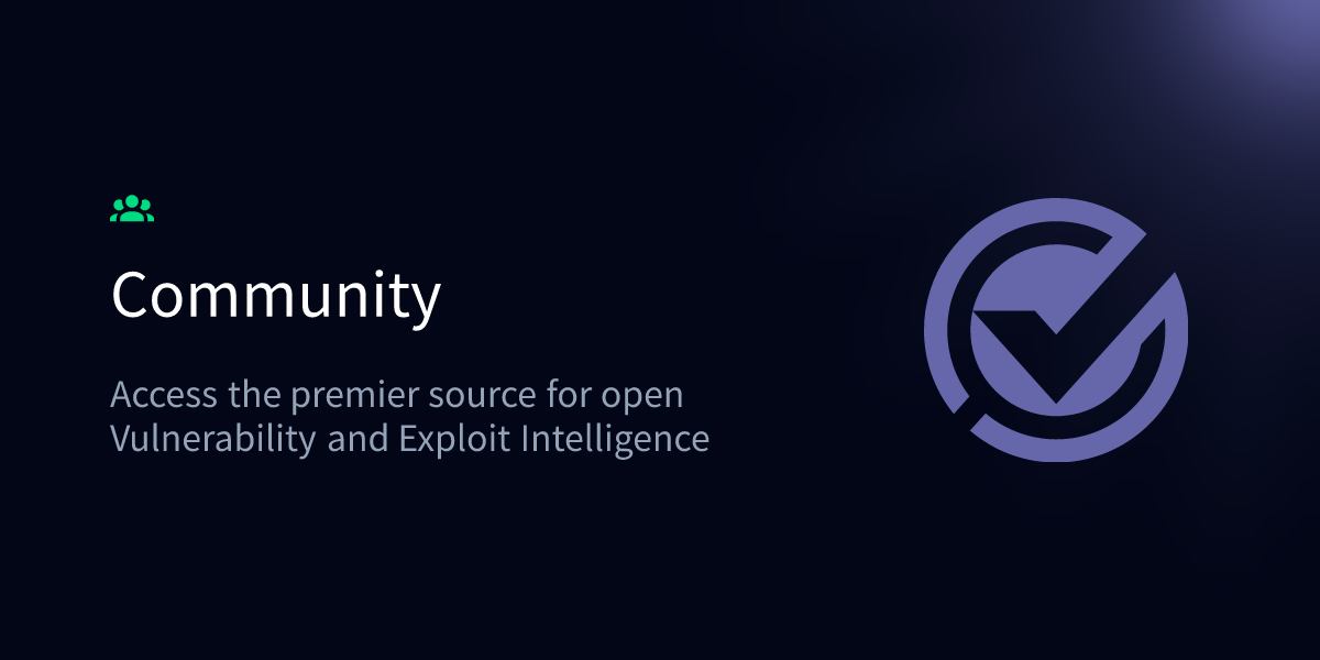 Community | VulnCheck